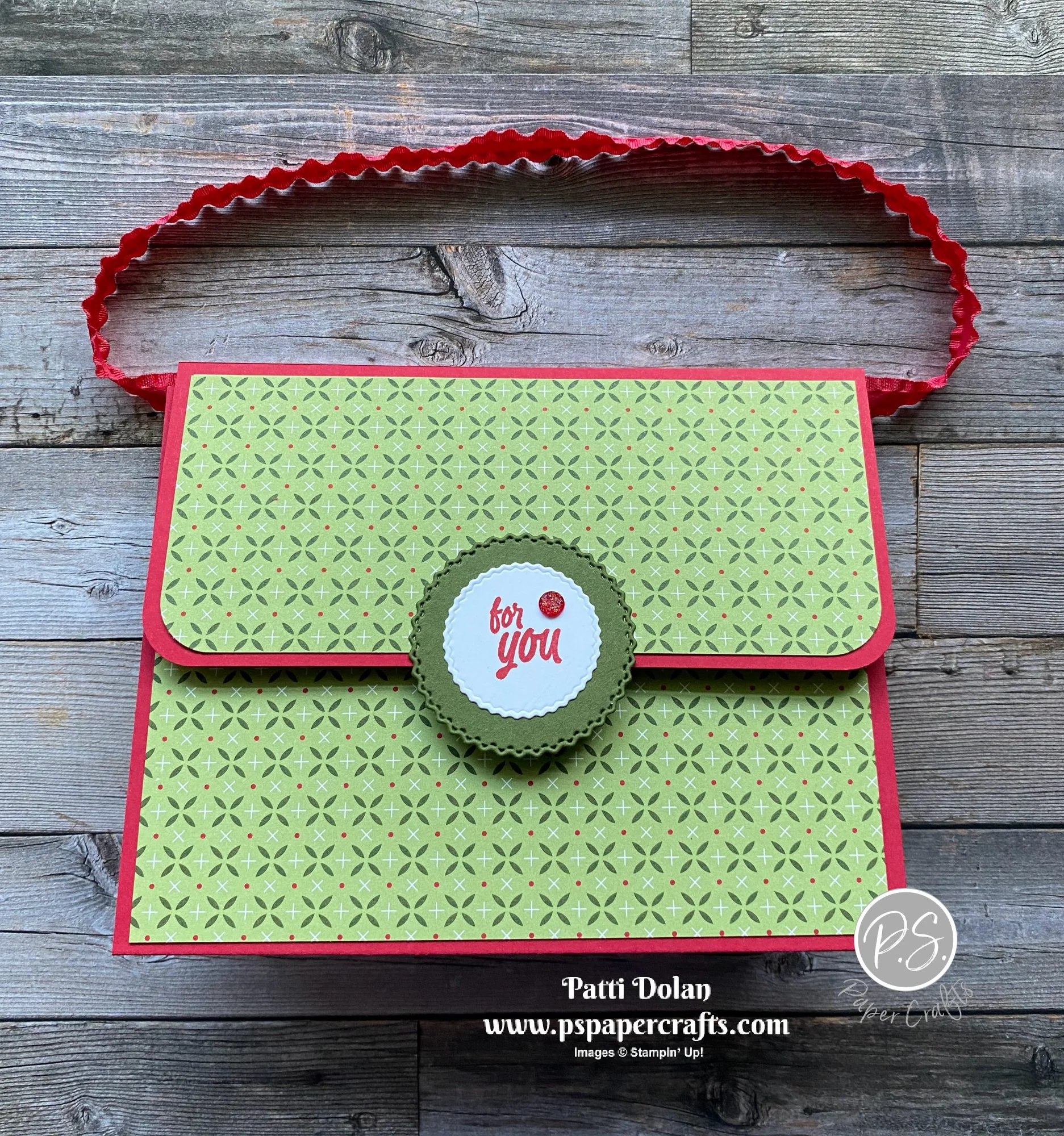 Fun Pocketbook Gift Card Holders — P.S. Paper Crafts