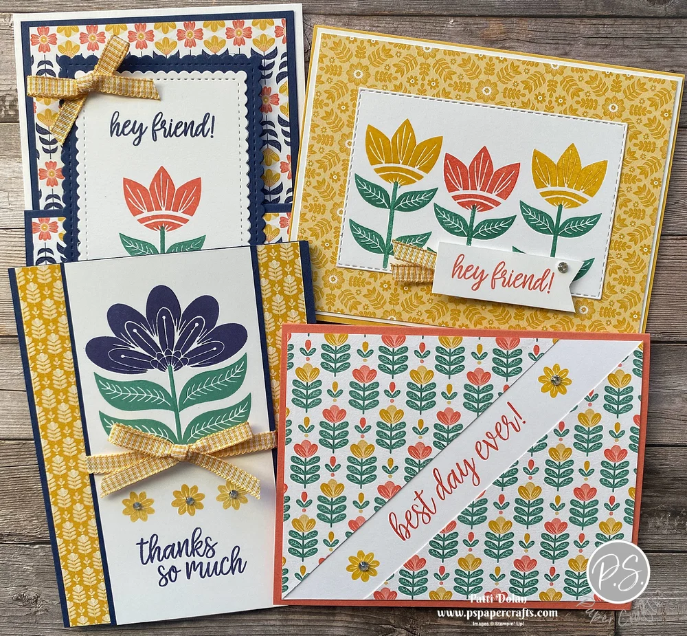 In Symmetry Birthday Card — P.S. Paper Crafts