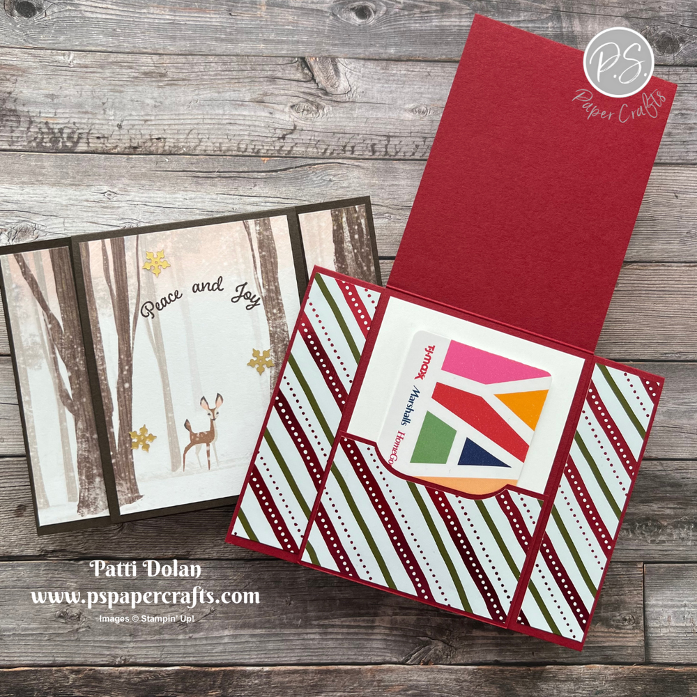 Christmas Gift Card Holders — P.S. Paper Crafts