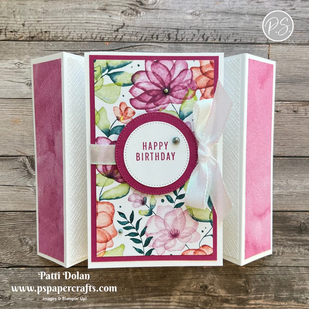 Flying Finch Fun Fold Cards — P.S. Paper Crafts