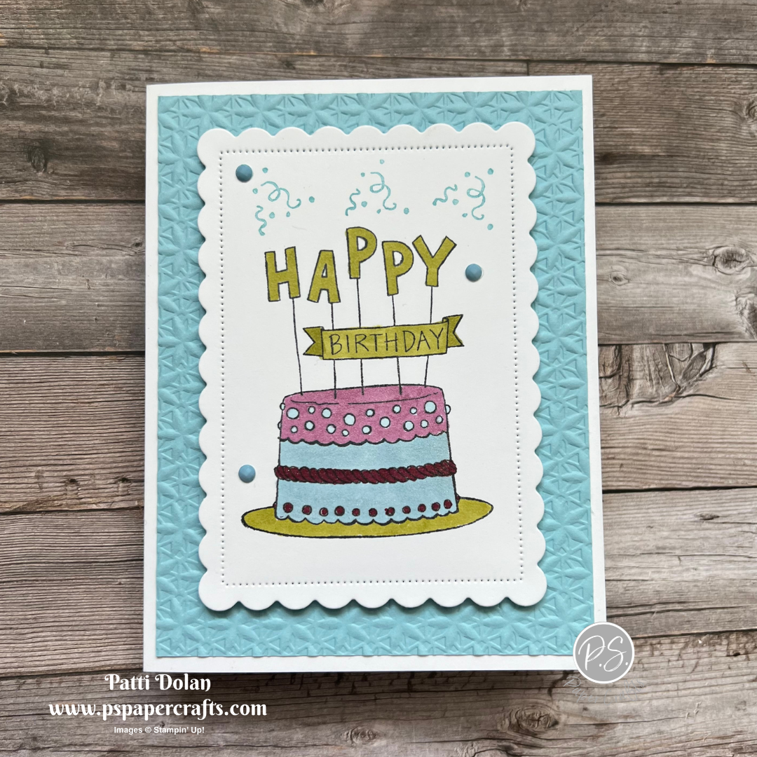 Best Day Birthday Card - Color Combo — P.S. Paper Crafts