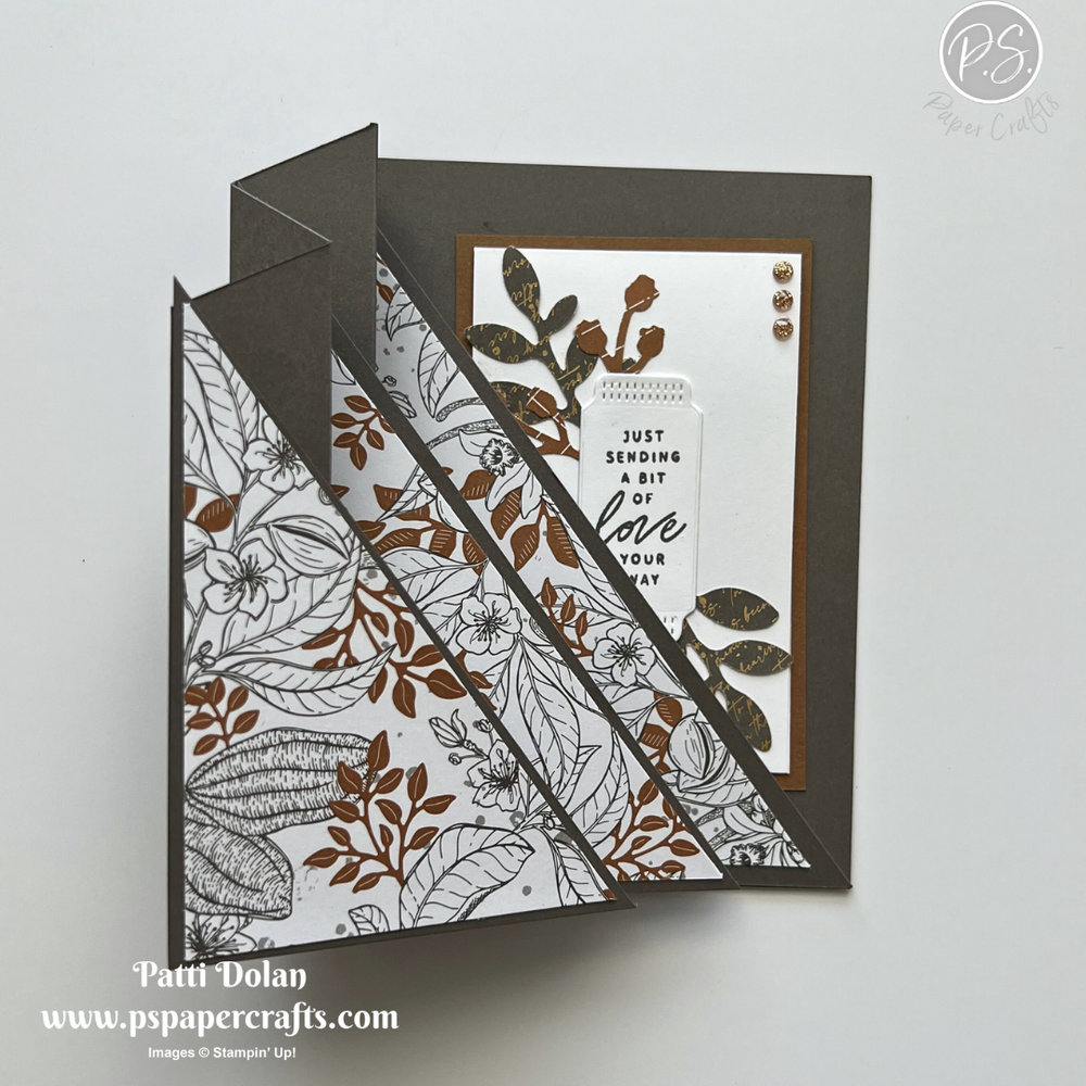 Triangle Accordion Pocket Fold Cards — P.S. Paper Crafts