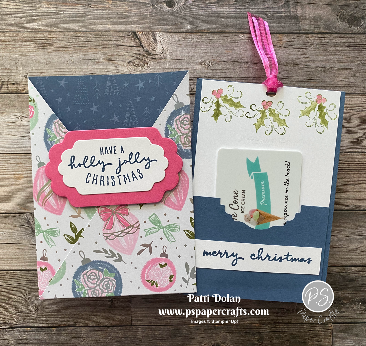 Fun Pocket Card Gift Card Holders — P.S. Paper Crafts