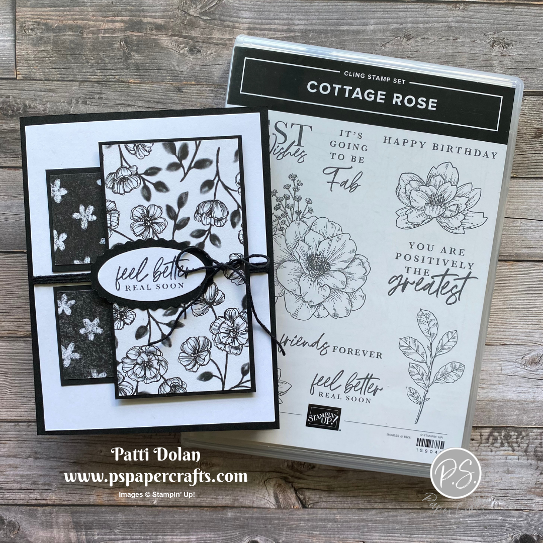 Sketch Saturday - Cottage Rose — P.S. Paper Crafts