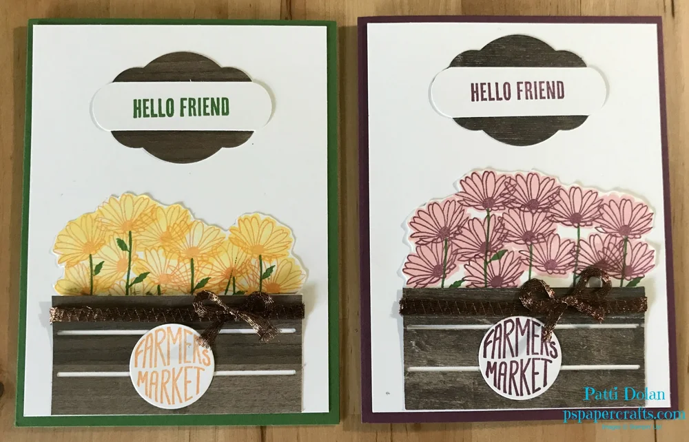 Rustic Farmer’s Market Style Card — P.S. Paper Crafts