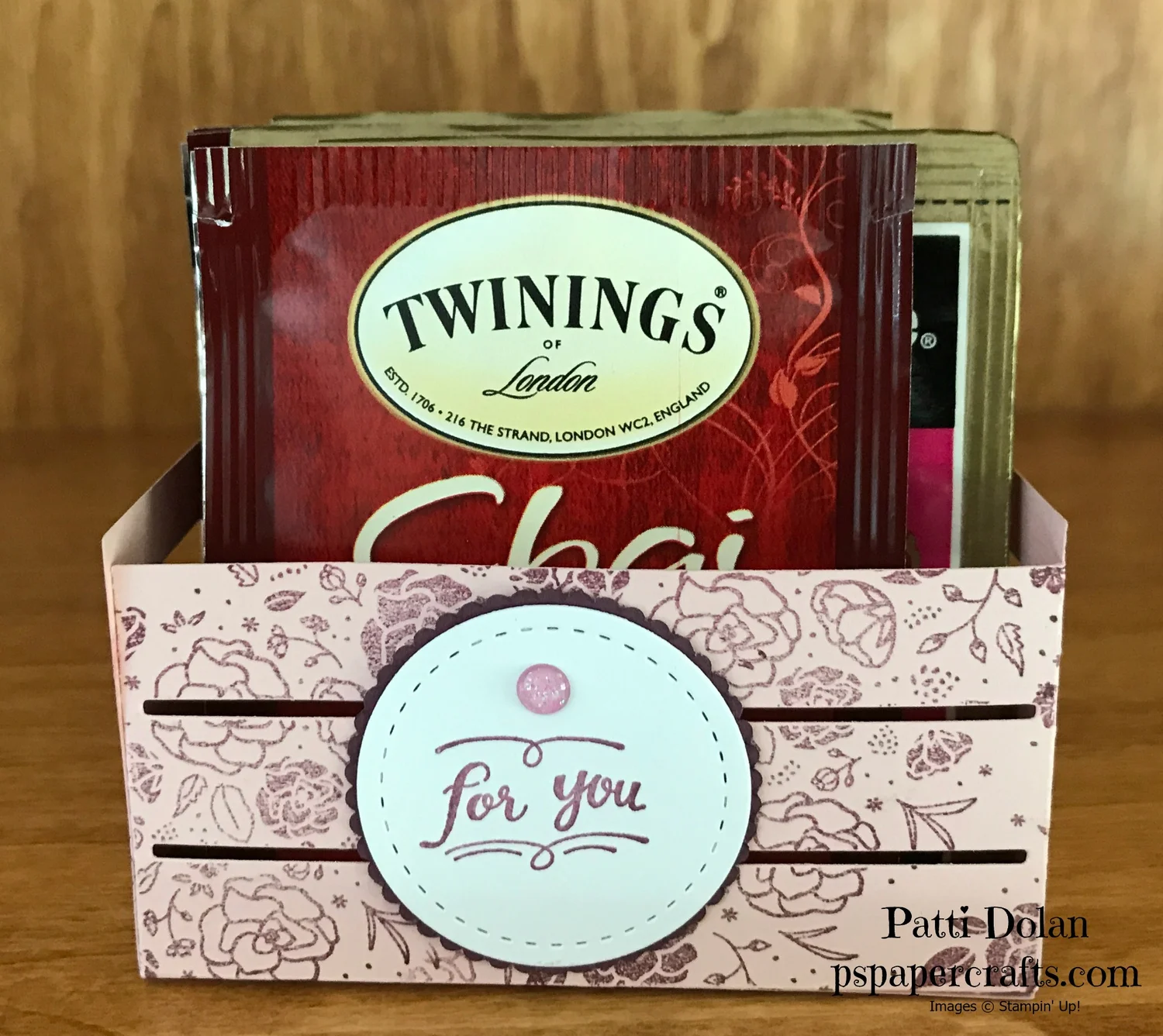 Loving the Wood Crate and Wood Words from Stampin' Up! — P.S. Paper Crafts