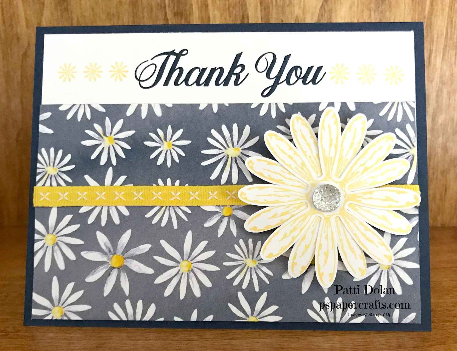 Daisy Thank You Cards — P.S. Paper Crafts