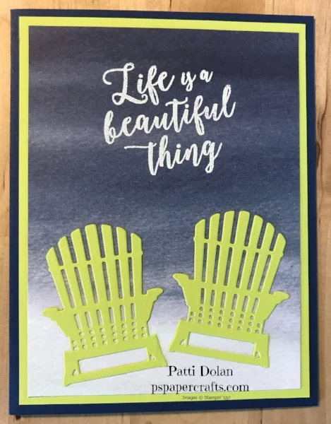 Life is a beautiful thing, and oh so peaceful! — P.S. Paper Crafts