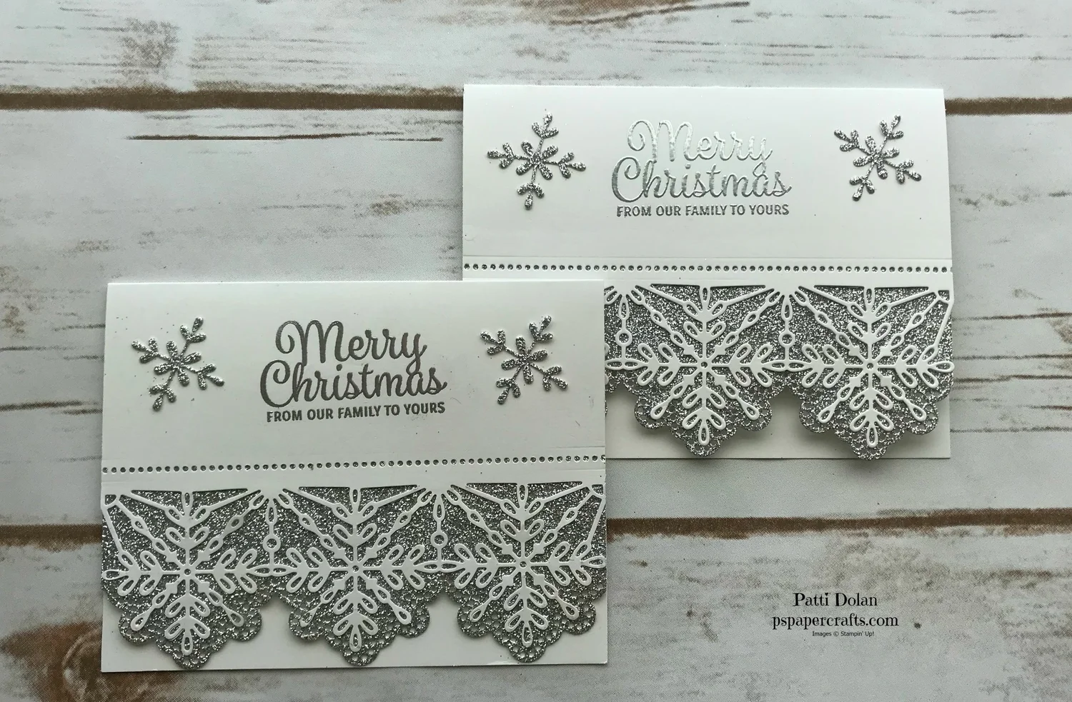 Glittery Snowflake Card - Week 7 of 12 Weeks of Christmas! — P.S. Paper ...