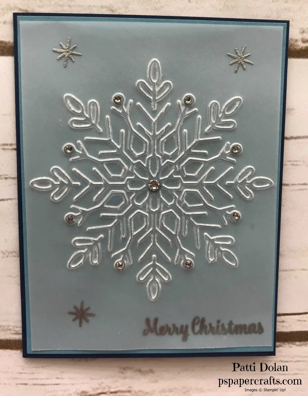 Beautiful Snowflake Christmas Card - Week 11 of 12 Weeks of Christmas ...