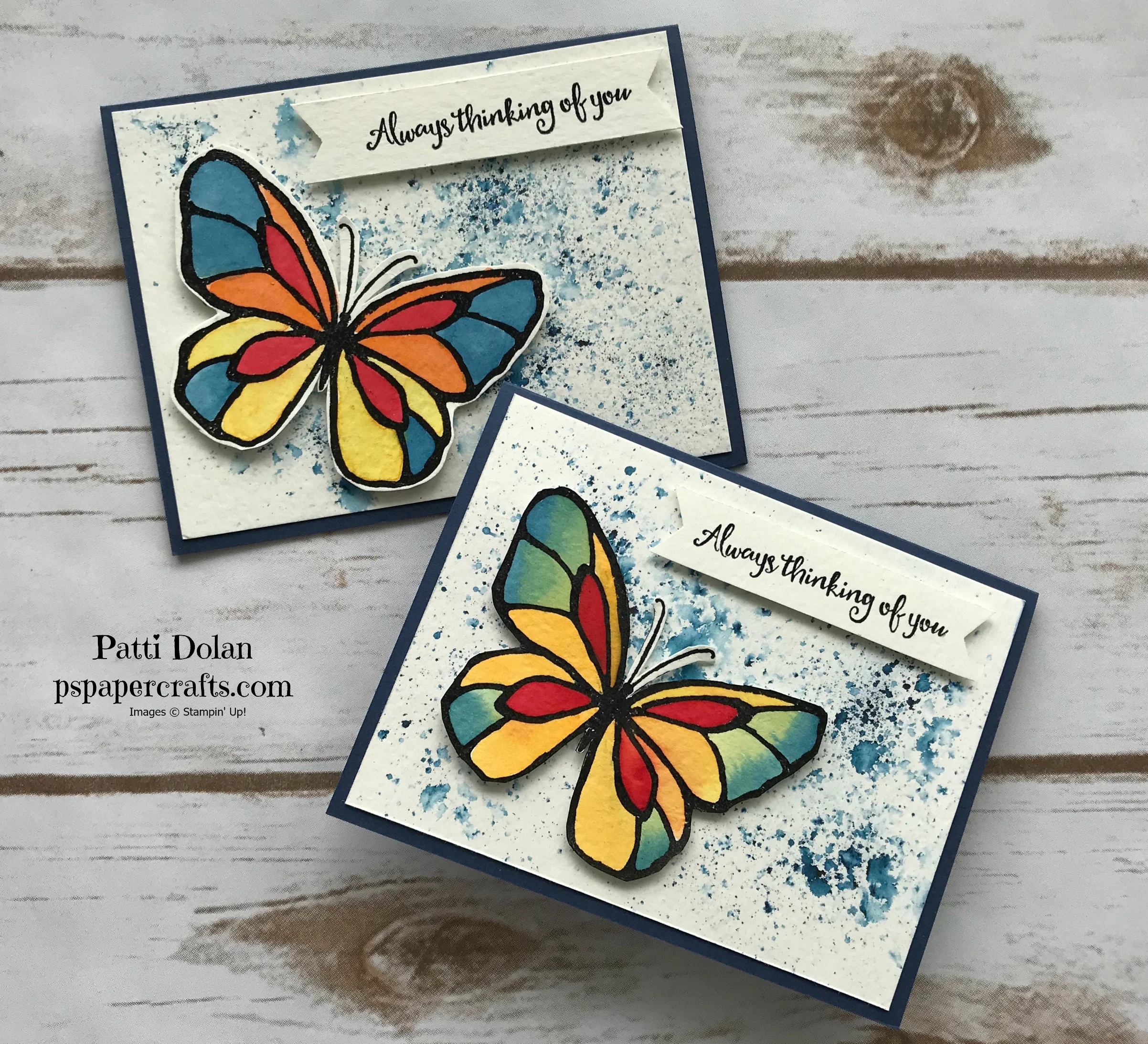 Fun Watercoloring With Brusho — P.S. Paper Crafts