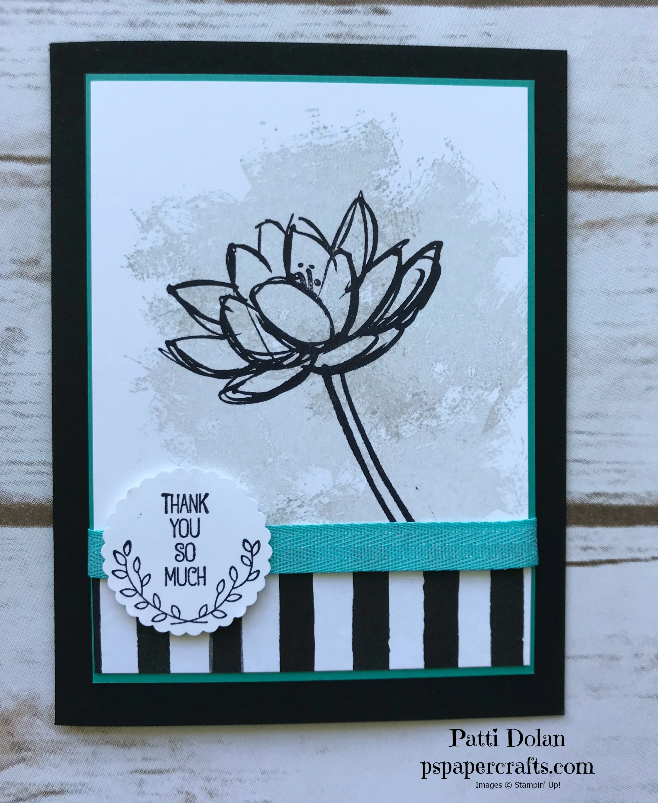 Gorgeous Remarkable You Thank You Card — P.S. Paper Crafts