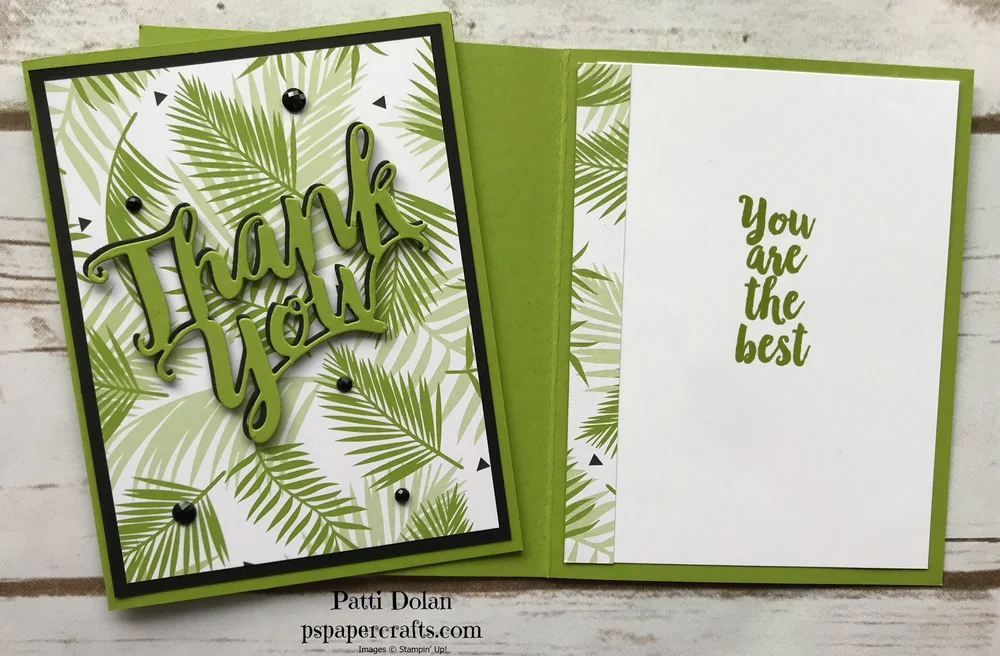 Quick and Easy Thank You Card — P.S. Paper Crafts