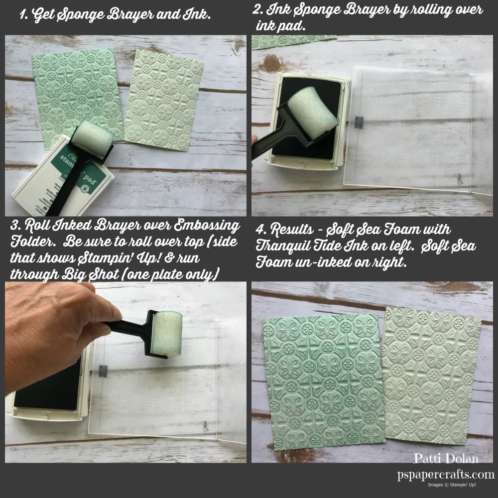 TIP of the Week - Adding Color to Embossed Layers!!! — P.S. Paper Crafts
