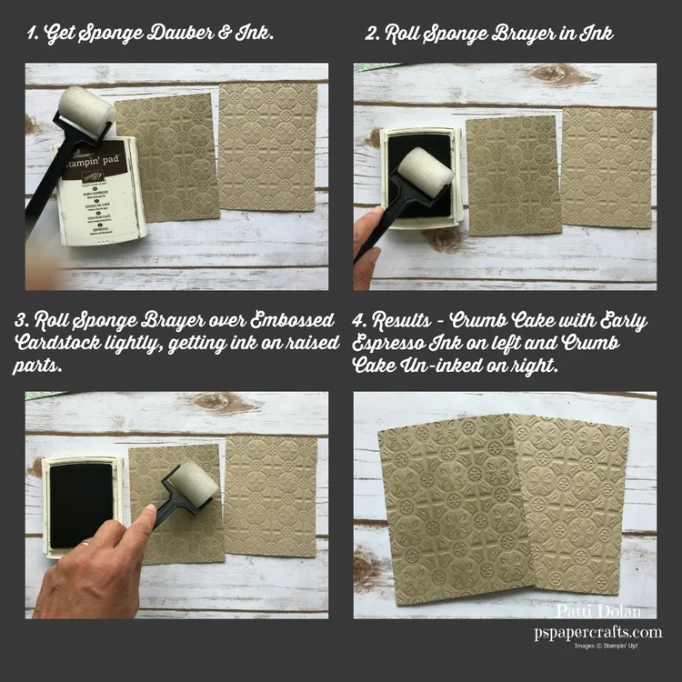 TIP of the Week - Adding Color to Embossed Layers!!! — P.S. Paper Crafts