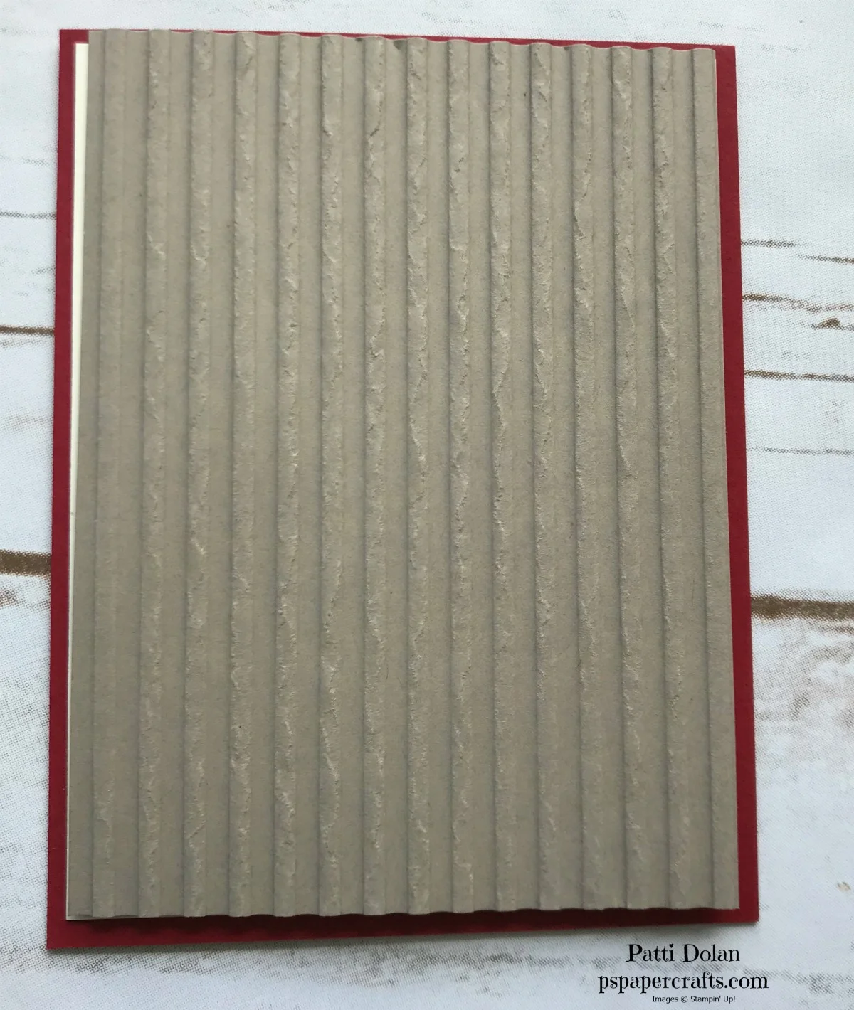 Tip of the Week - Corrugated Card Protector — P.S. Paper Crafts