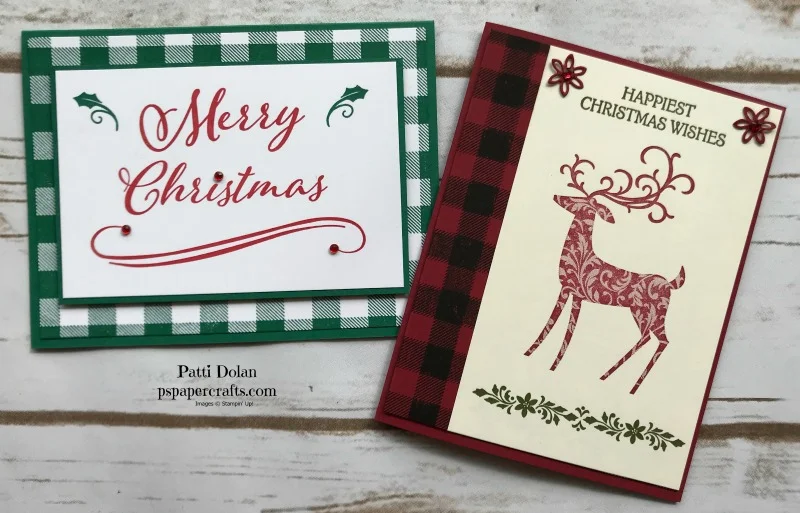 Tip of the Week Buffalo Check with Stamparatus! — P.S. Paper Crafts