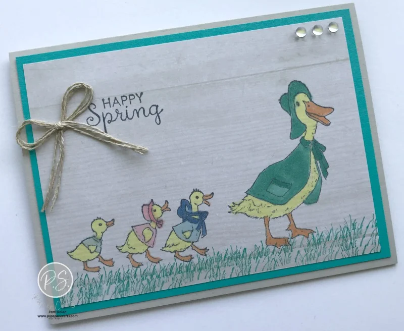 Mama & Her Ducklings — P.S. Paper Crafts