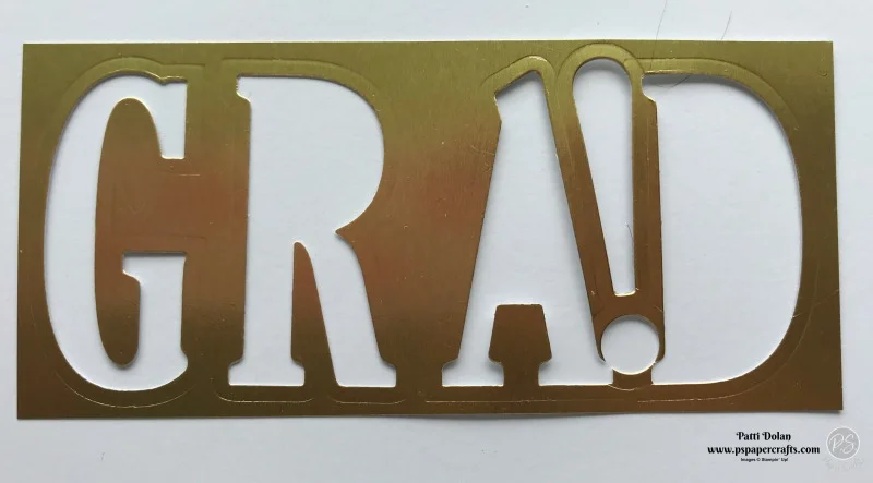 Simple Graduation Card — P.S. Paper Crafts