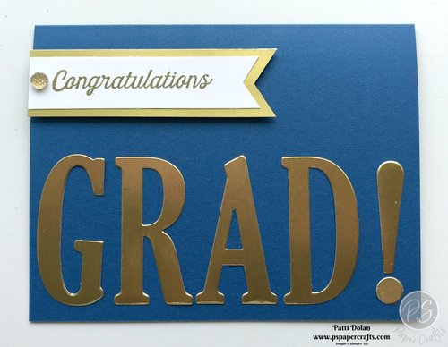 Simple Graduation Card — P.S. Paper Crafts