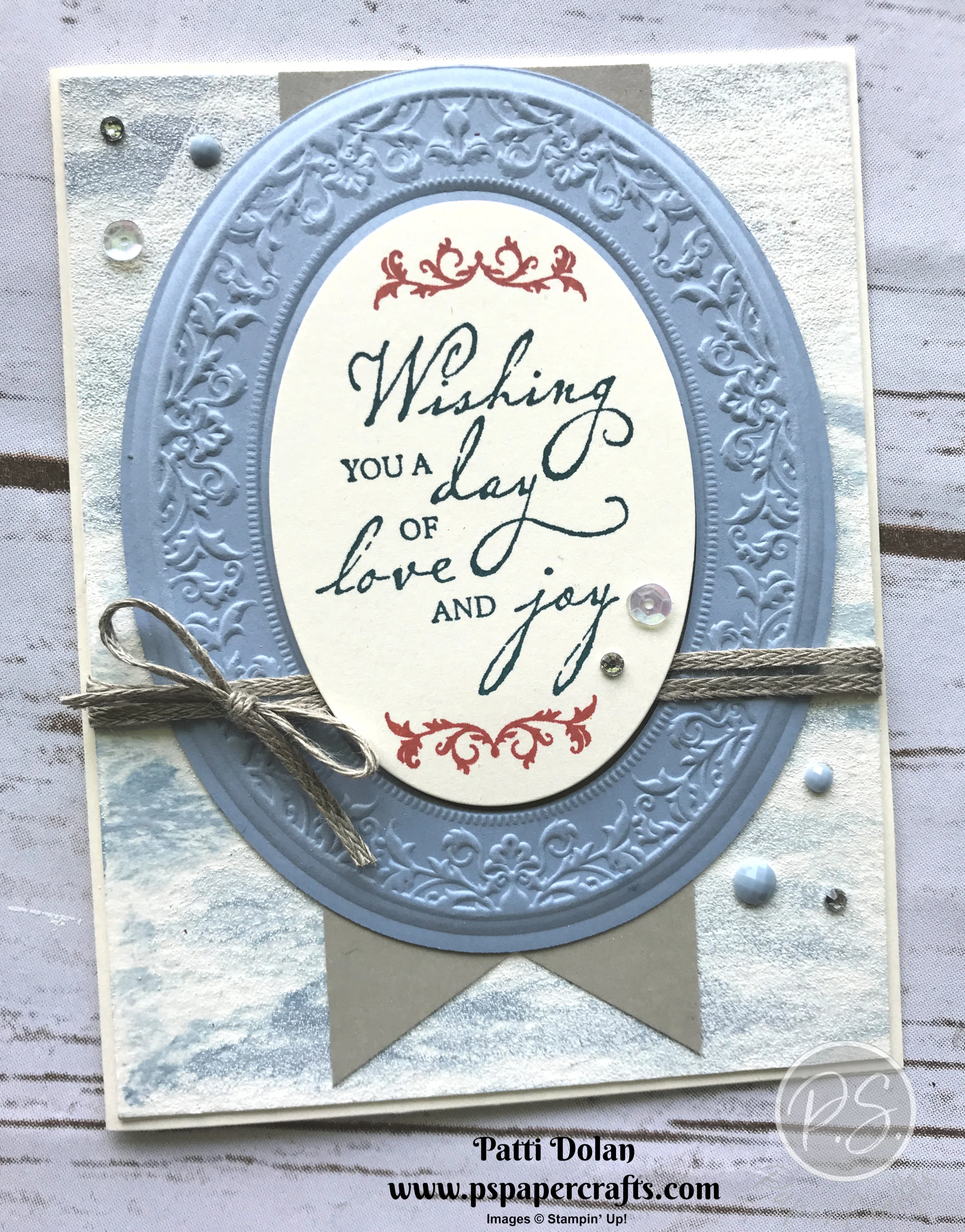 Gorgeous Woven Heirloom Cards — P.S. Paper Crafts