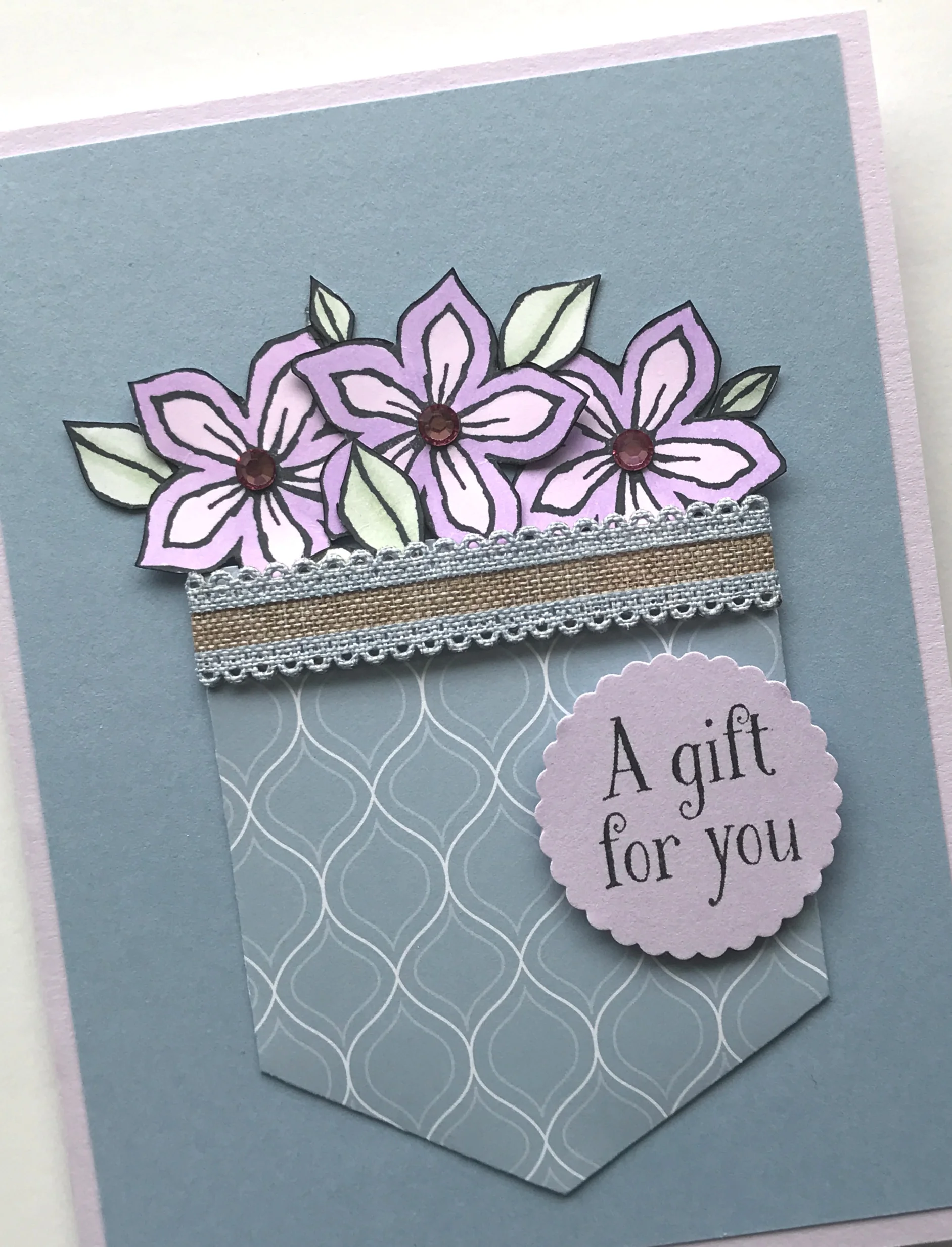 Pocketful of Posies - Gift Card Holder — P.S. Paper Crafts