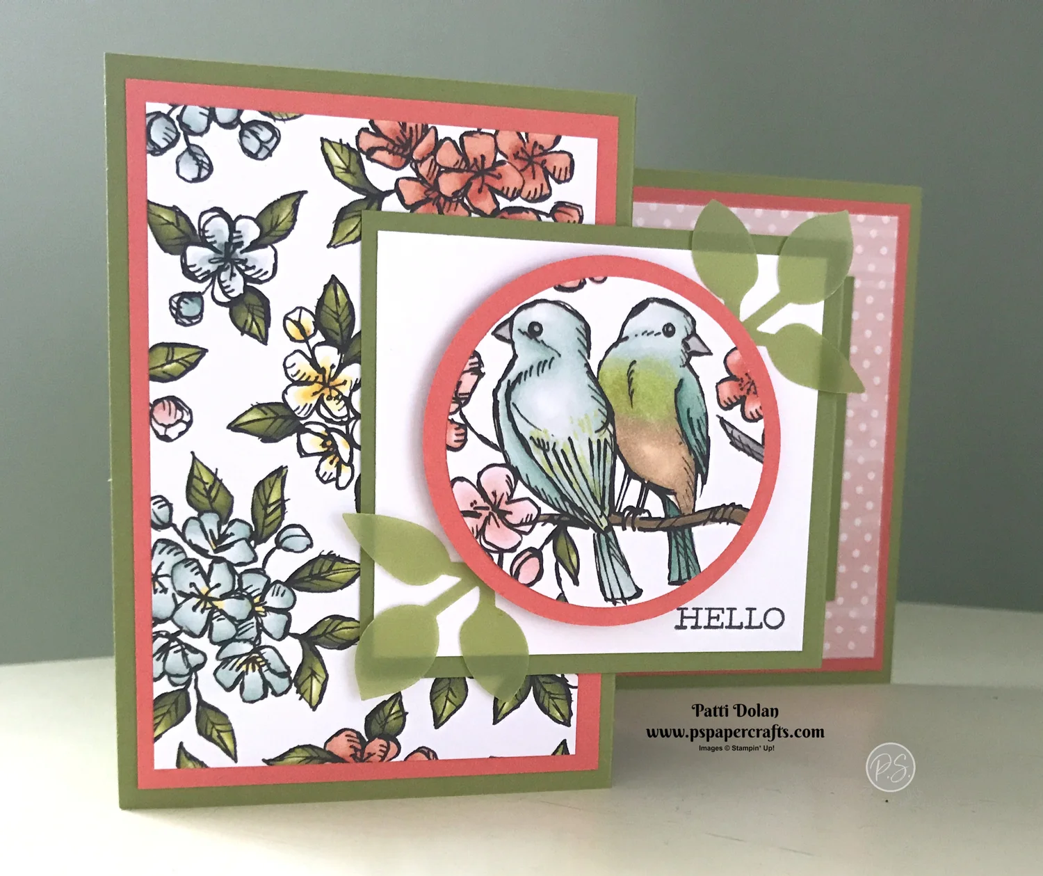 Fun Double Z-Fold Card — P.S. Paper Crafts