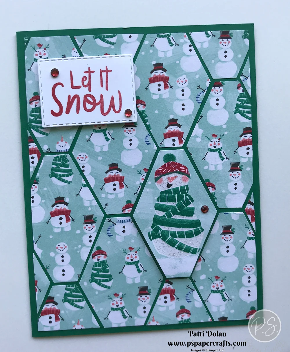 Fun Snowman Punch Card! — P.S. Paper Crafts