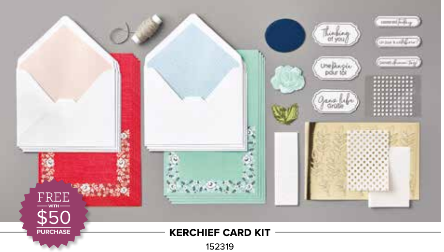 Kerchief Card Kit - So Simple!!!! — P.S. Paper Crafts