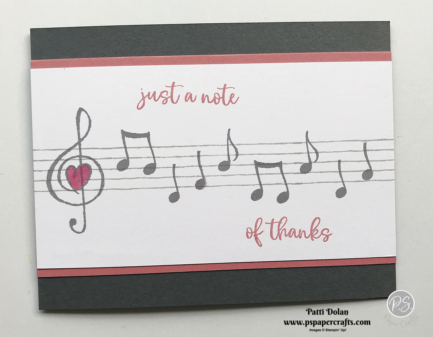 Clean and Simple Thank You Card — P.S. Paper Crafts