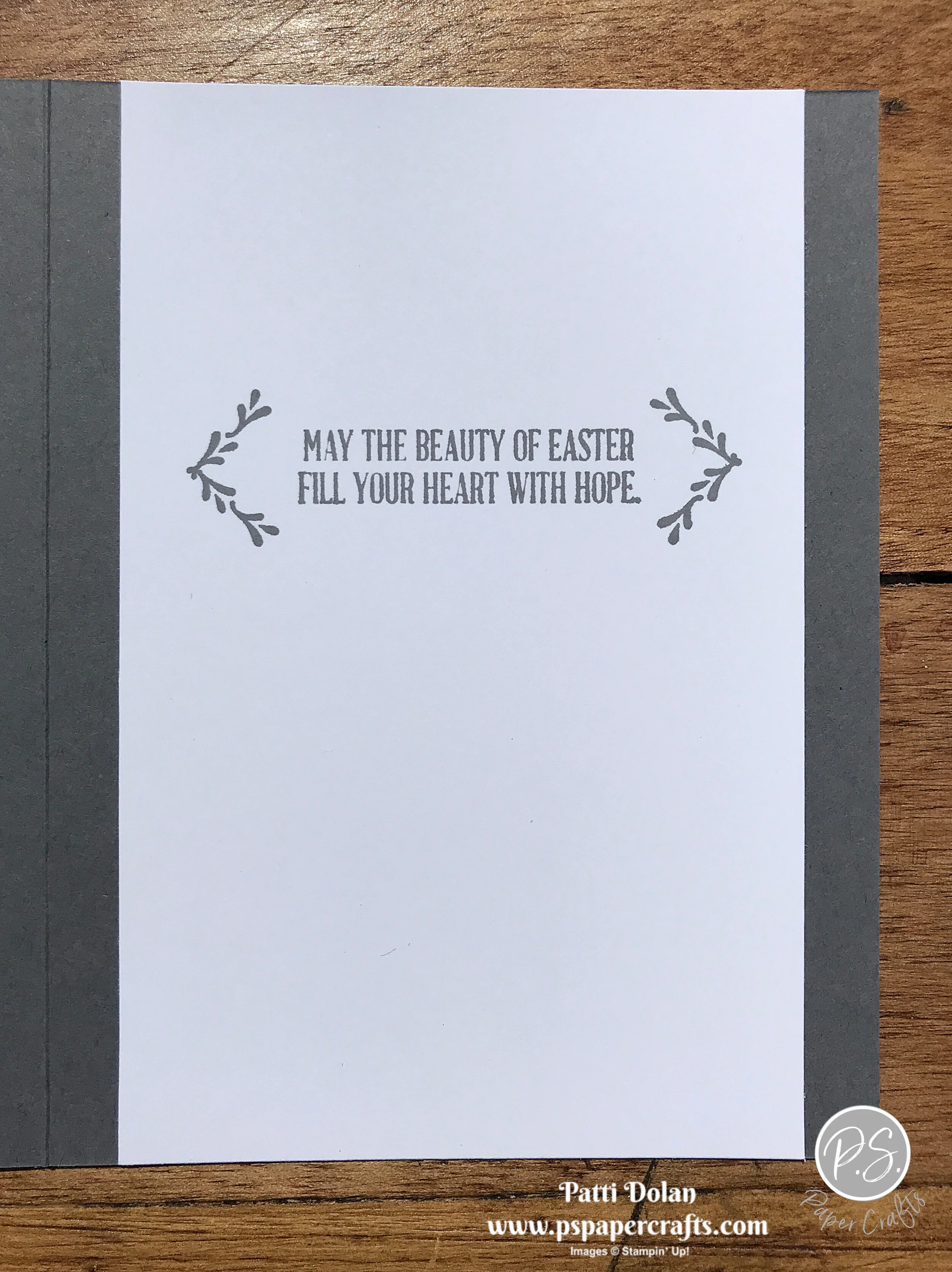 Cross Of Hope Easter Card — P.S. Paper Crafts