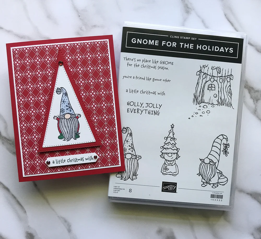 Cute Gnome For The Holidays Card! — P.S. Paper Crafts