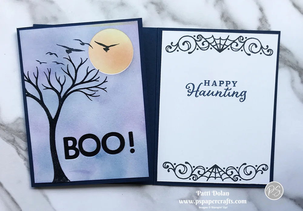 Spooky Halloween Card using Life Is Beautiful — P.S. Paper Crafts