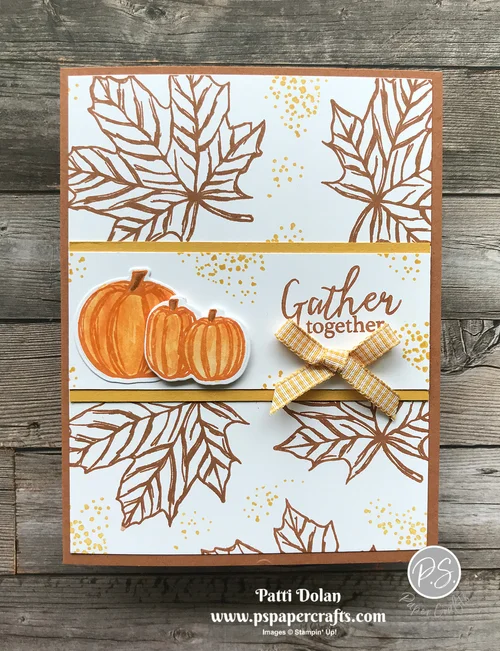 Gather Together Autumn Card — P.S. Paper Crafts