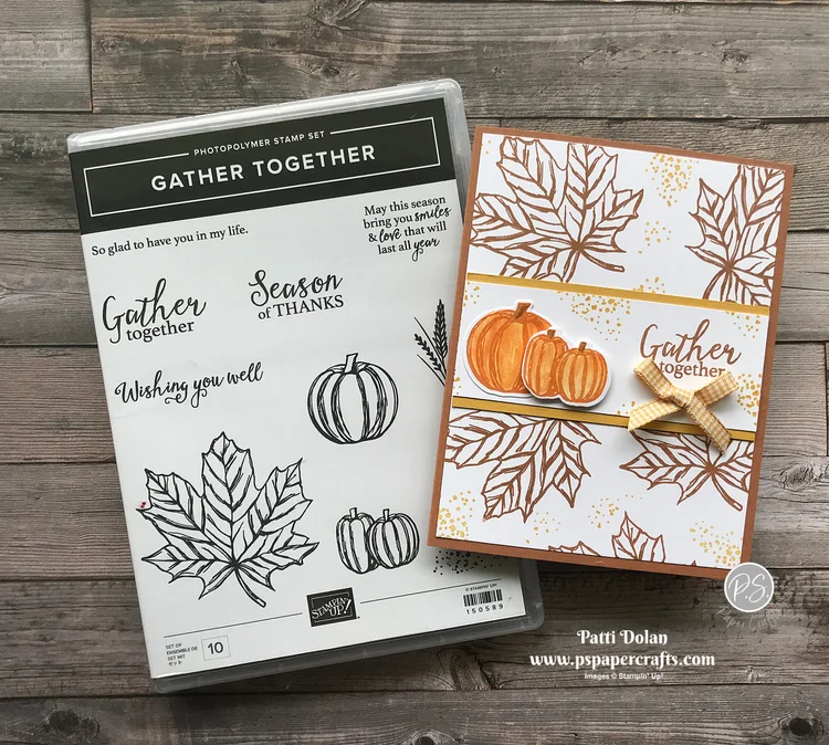 Gather Together Autumn Card — P.S. Paper Crafts