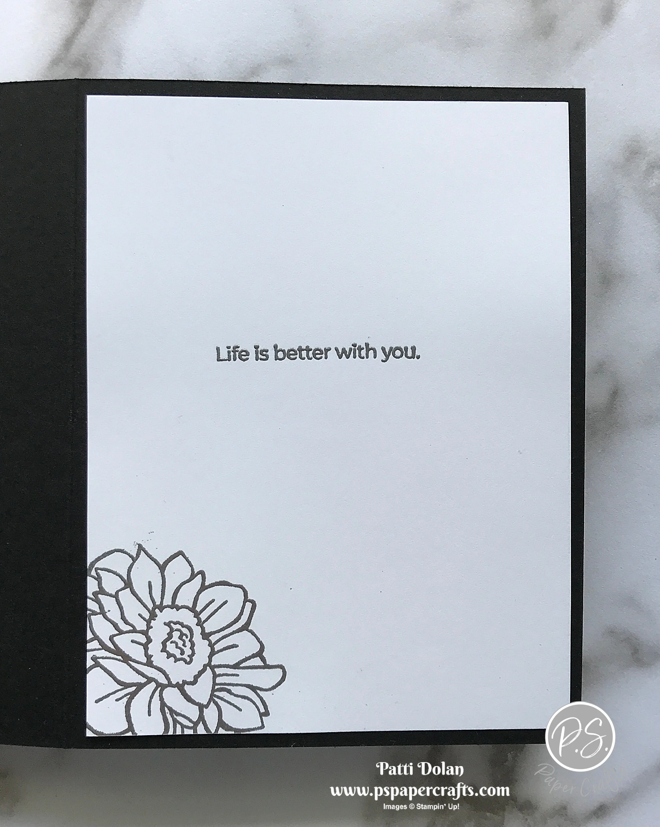 Magic In This Night Anniversary Card — P.S. Paper Crafts