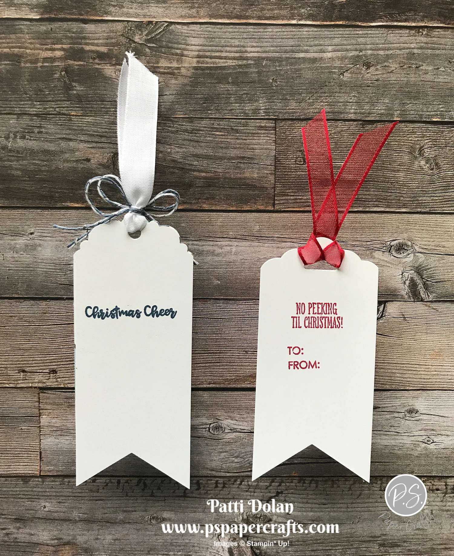 Trimming The Town Christmas Tags — P.S. Paper Crafts