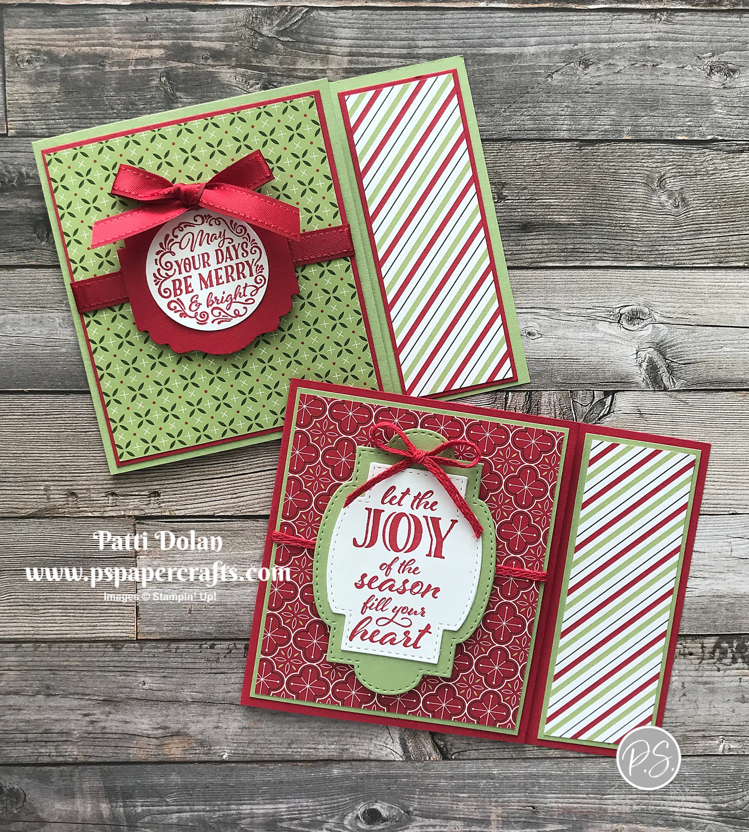 Christmas Gift Card Holders — P.S. Paper Crafts