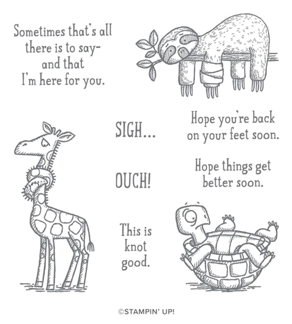 Back On You Feet Get Well Card — P.S. Paper Crafts