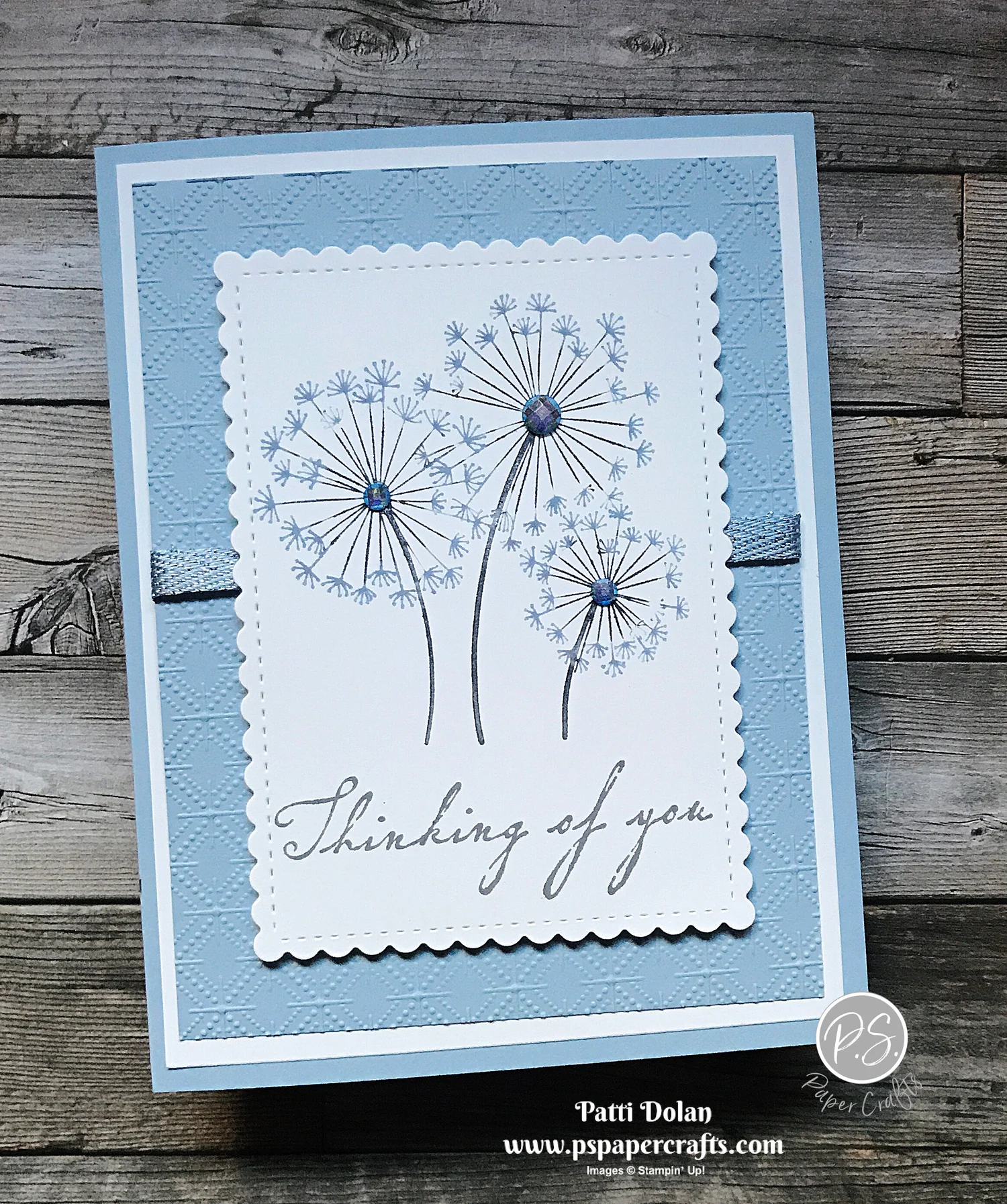 Beautiful Sympathy Card — P.S. Paper Crafts