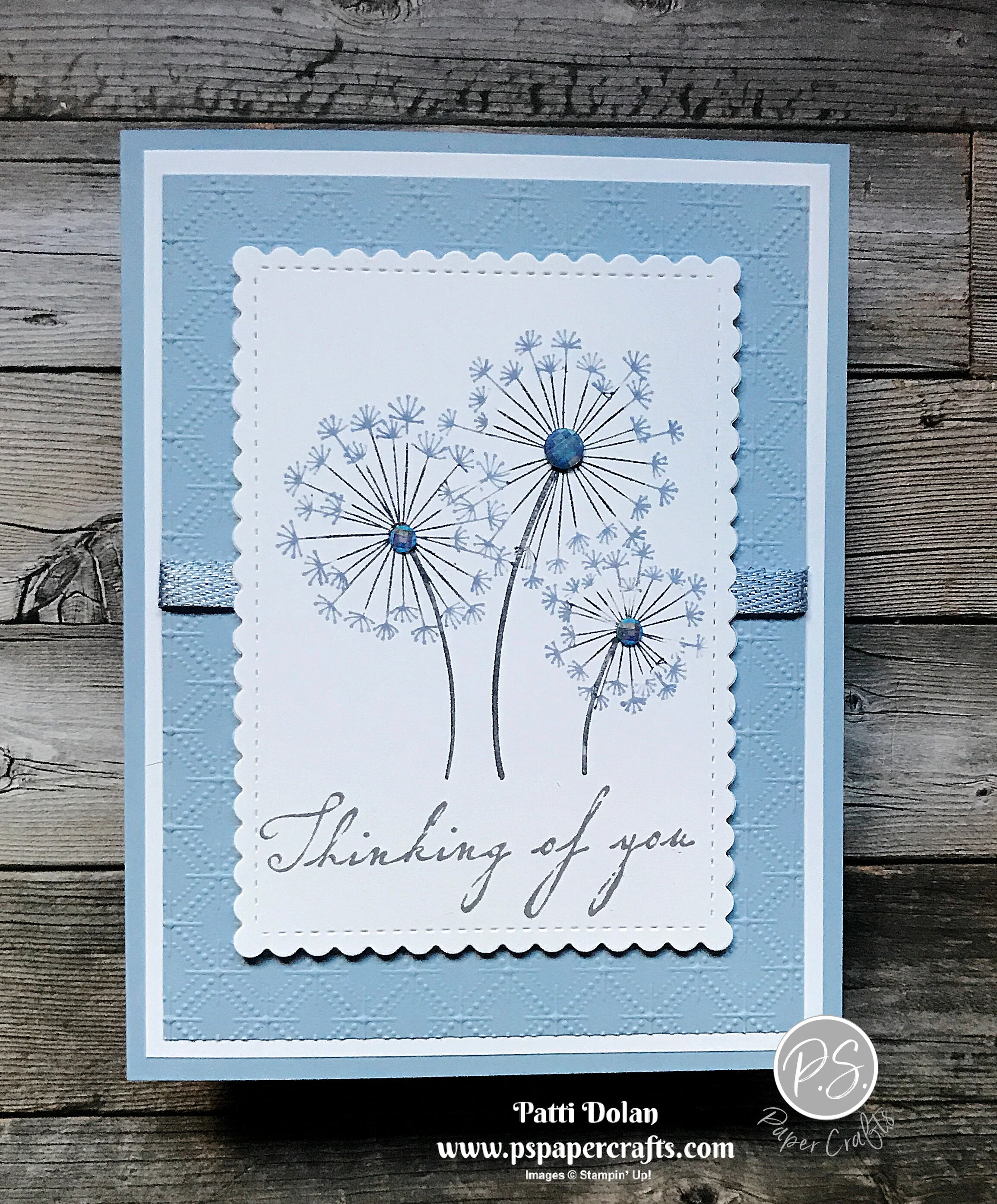 Beautiful Sympathy Card — P.S. Paper Crafts