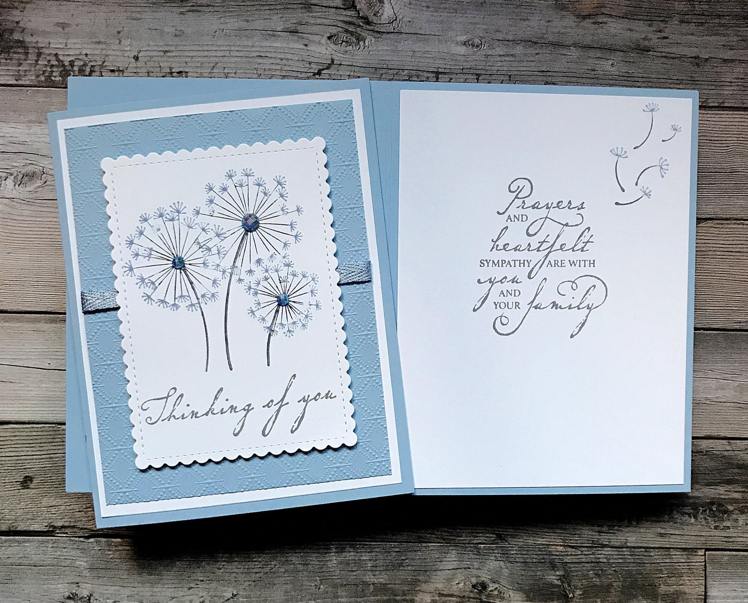 Beautiful Sympathy Card — P.S. Paper Crafts