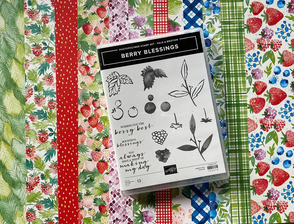 Wishing You The Berry Best Card — P.S. Paper Crafts