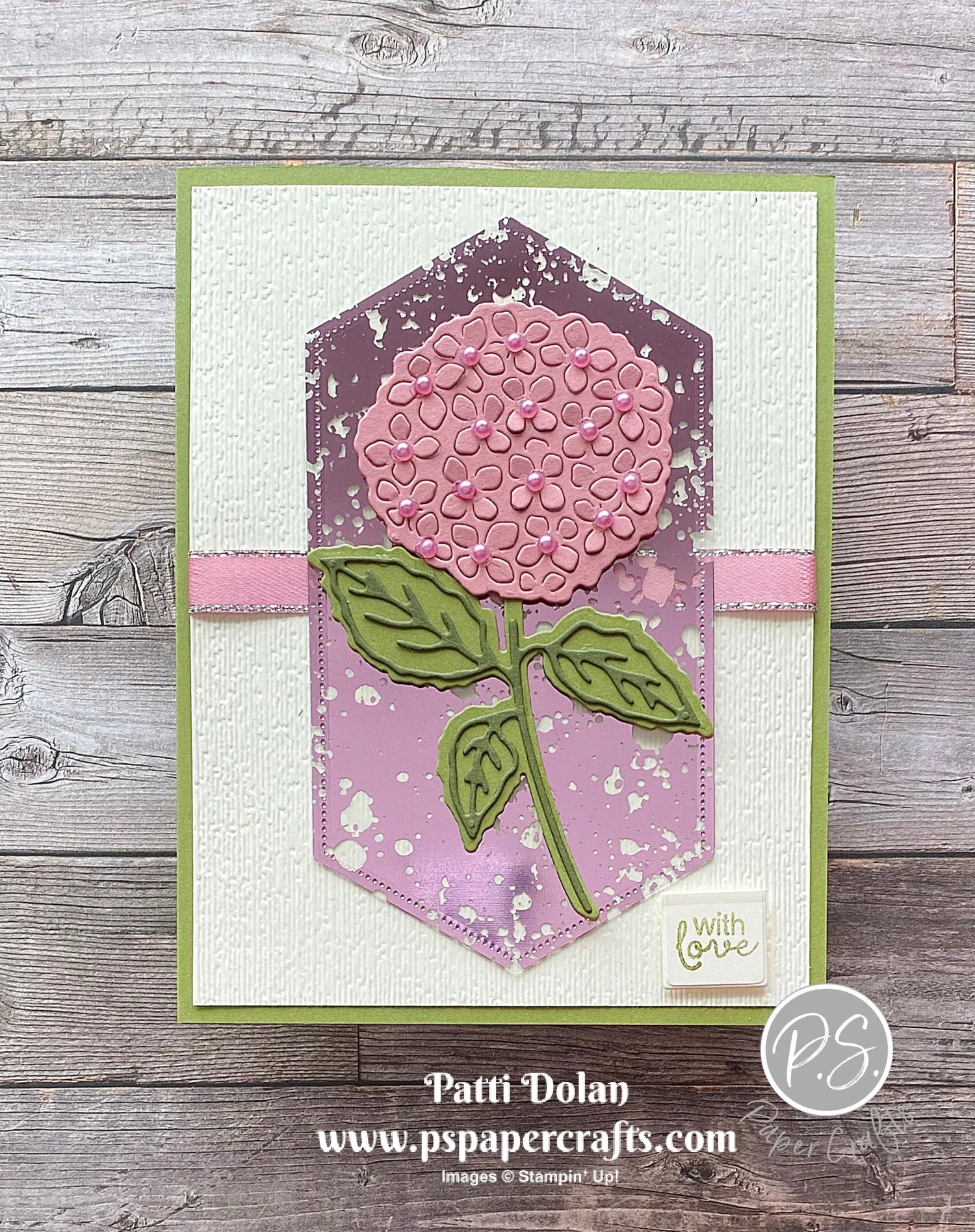 Beautiful Hydrangea Hill Cards — P.S. Paper Crafts