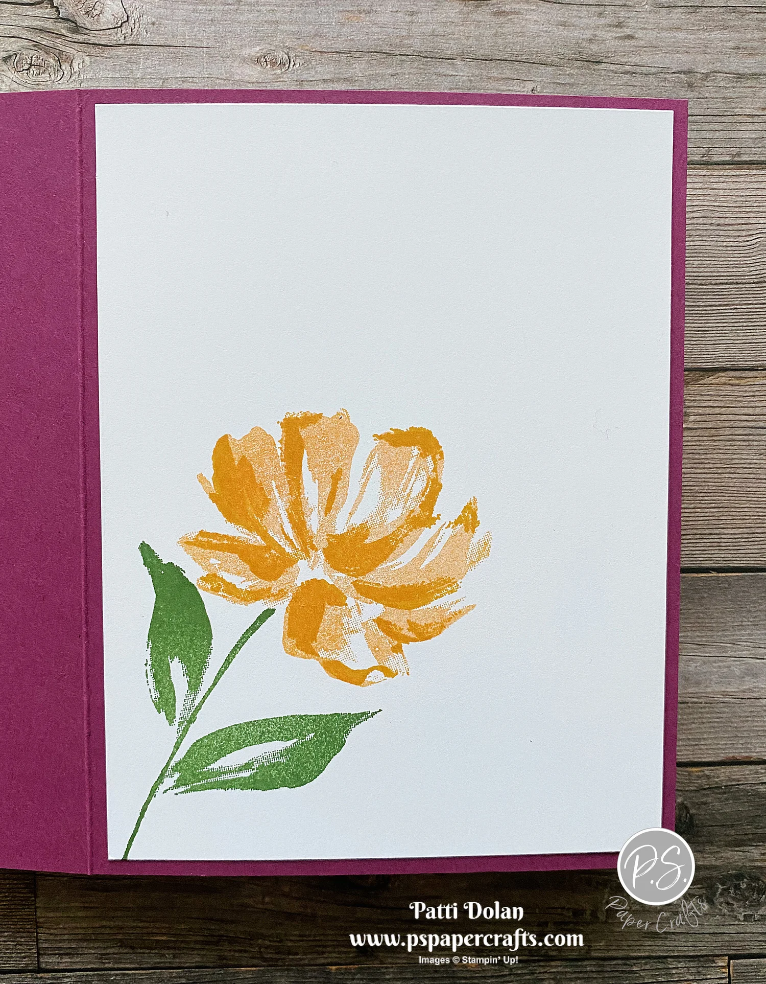 Art Gallery - I Miss You Card — P.S. Paper Crafts