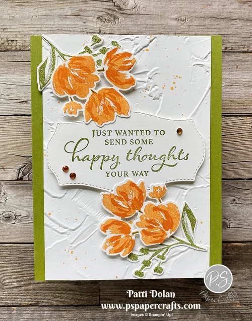 Happy Thoughts Card Using Art Gallery — P.S. Paper Crafts