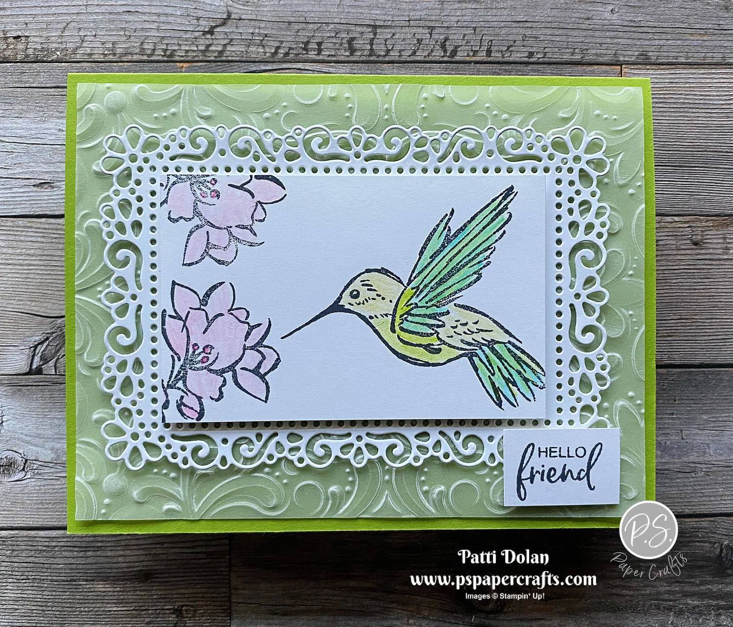 Beautiful A Touch Of Ink Cards — P.S. Paper Crafts