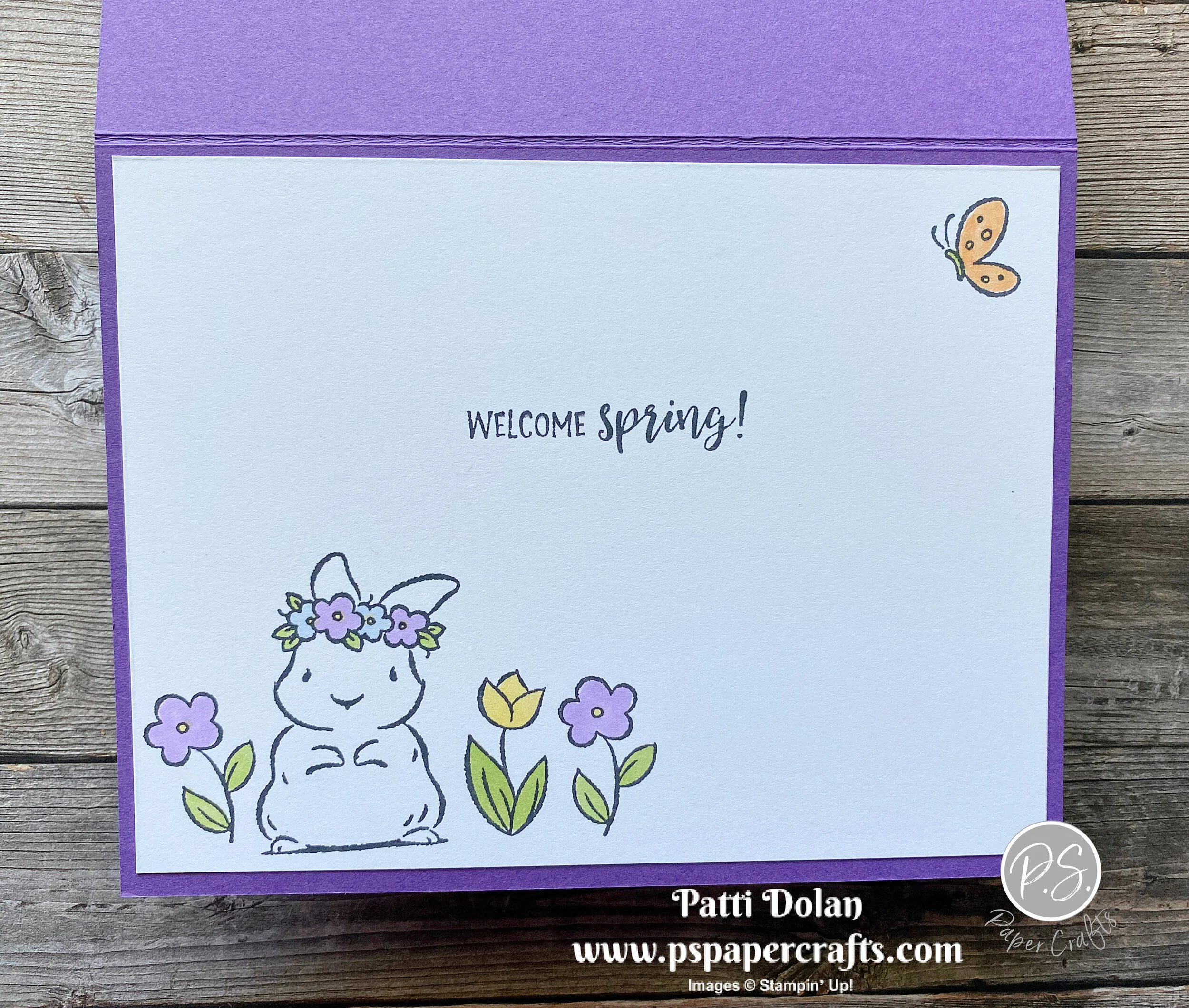 Sweet Springtime Joy Card — P.S. Paper Crafts