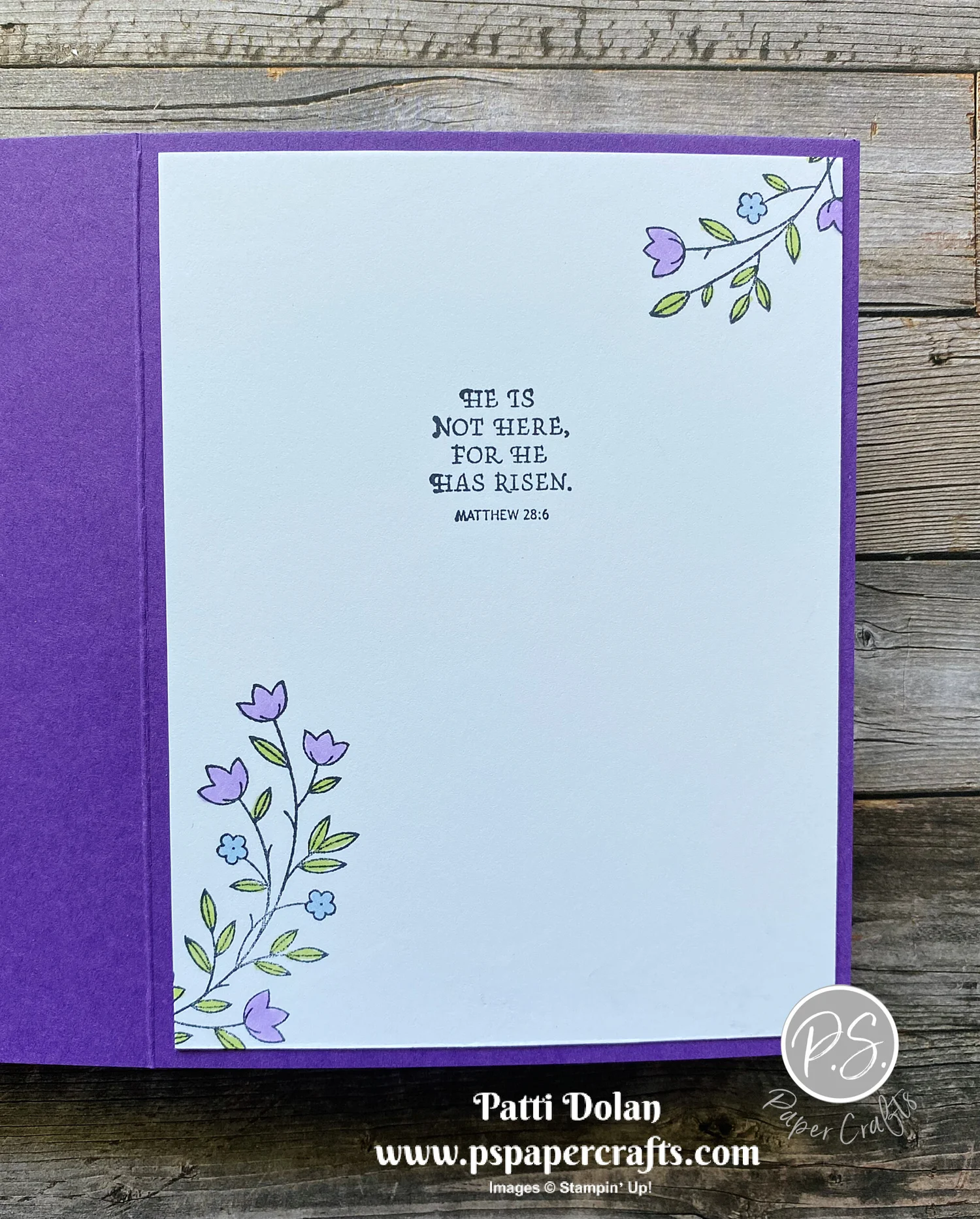 Easter Hope Card — P.S. Paper Crafts