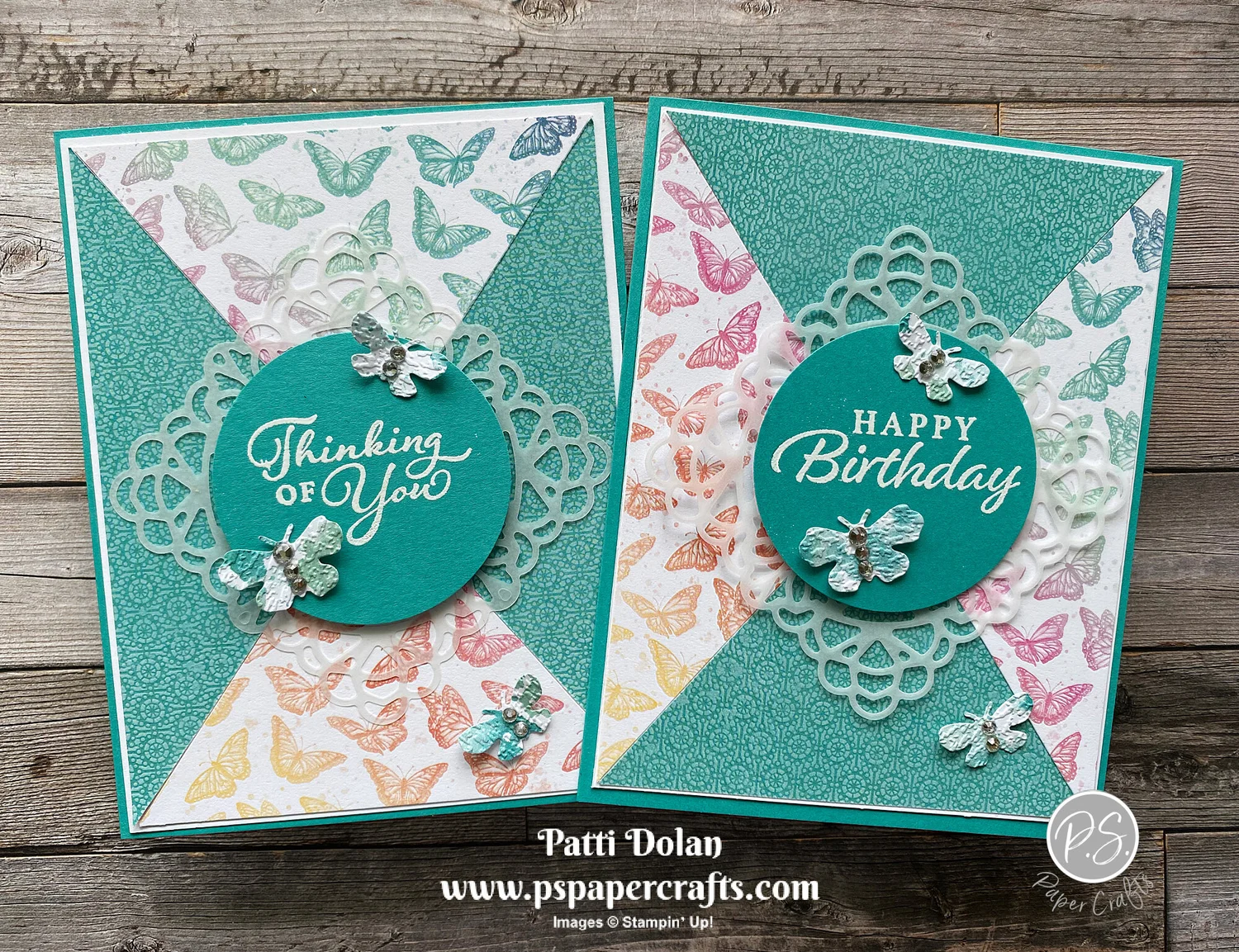 Beautiful Butterfly Cards — P.S. Paper Crafts